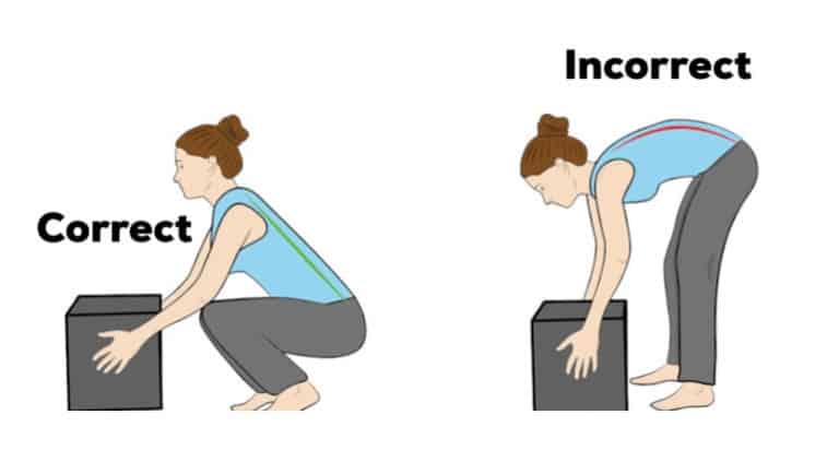 5 Simple Lifting Techniques to Avoid Back Pain - Custom Fit Physical ...